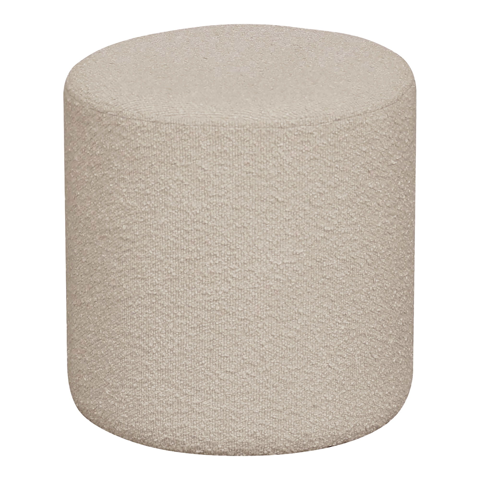Le pouf Ejby est un élégant poof de couleur beige, mesurant 34 x 36 c ...