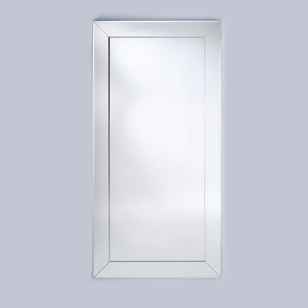 Miroir BASTA BLACK XL Modern Rectangle Argent 100x200 cm – DD1J